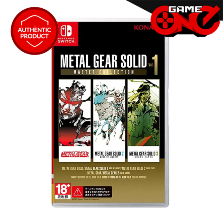 Nintendo Switch Metal Gear Solid Master Collection Vol.1 | Lazada PH