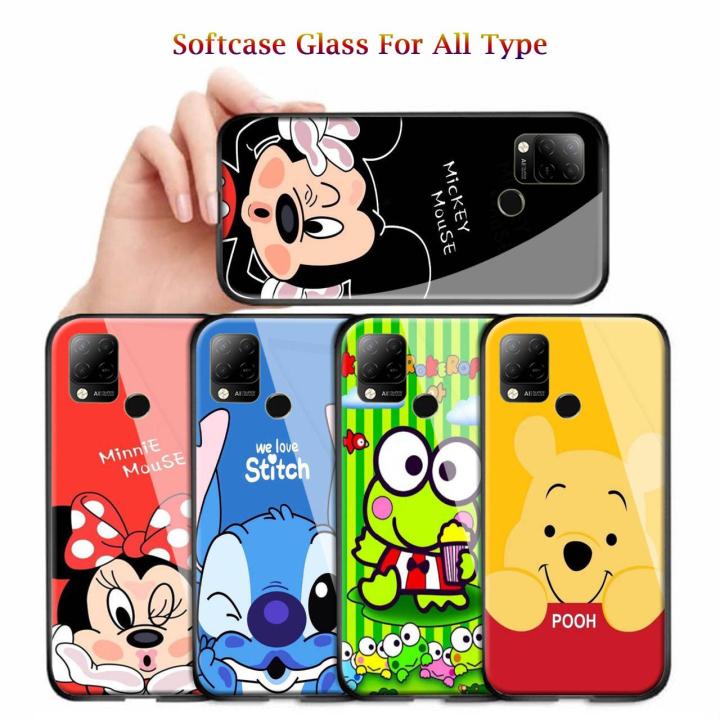 Softcase Glass Karakter Xiaomi Redmi Note 8 - J13 - Casing Hp Xiaomi ...