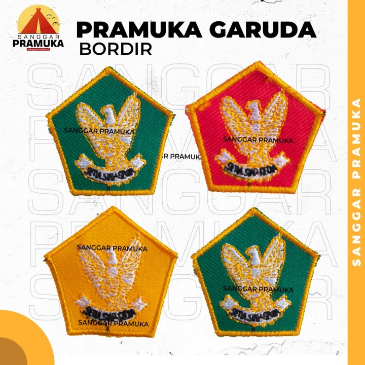 Pramuka Garuda Bordir Pramuka Garuda Badge Pramuka Garuda Badge Garuda ...