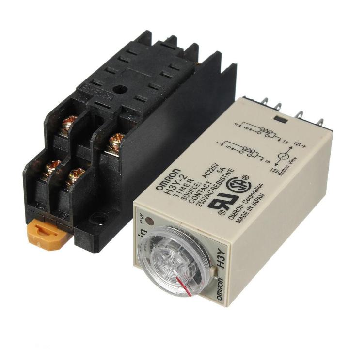 🔥Msia Ready Stock 24hr Ship🔥DC AC H3Y-2 Power On Time Relay Delay Timer ...
