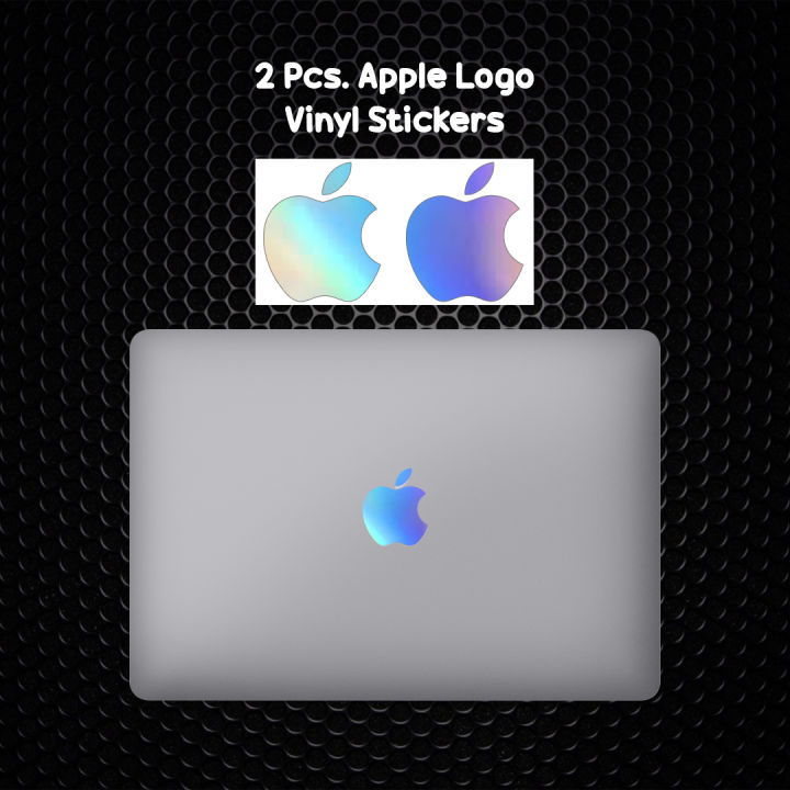 Apple Logo WATERPROOF STICKER VINYL decal for Macbook, Laptop 49 mm ...