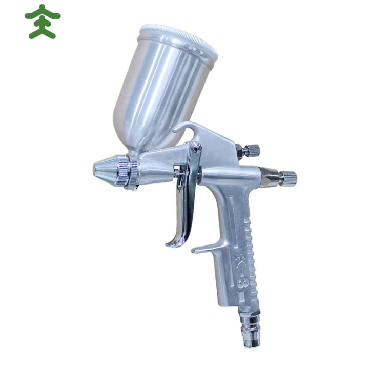 Muzi Air Paint Sprayer 0.5mm diameter 150cc pot gravity sprayer round ...