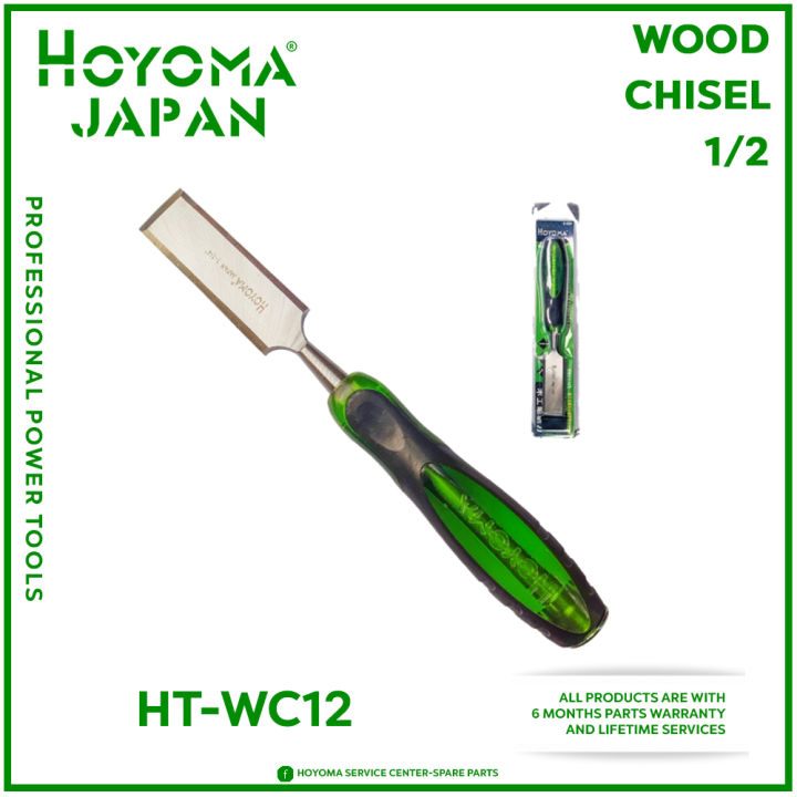 Hoyoma Japan Heqavy Duty Carbon Steel Wood Chisel use for Cutting Wood ...