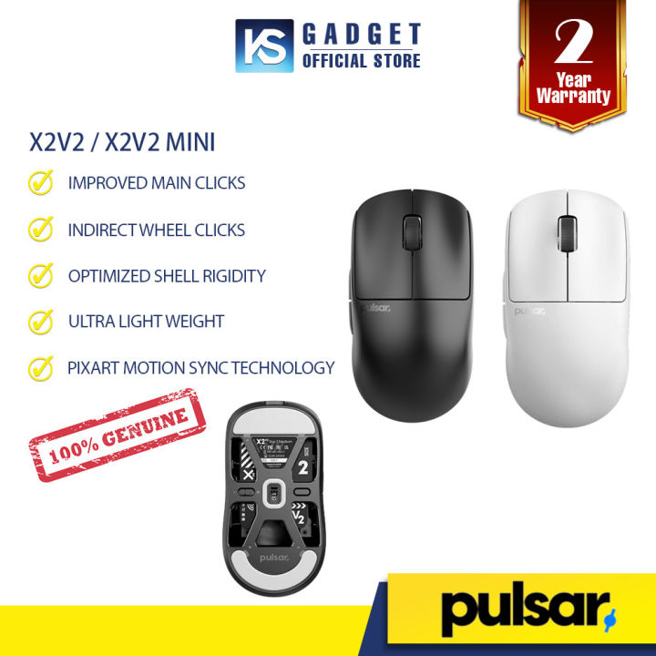 PULSAR X2V2 Mini / X2V2 / X2H Mini / X2H Wireless Gaming Mouse Black ...