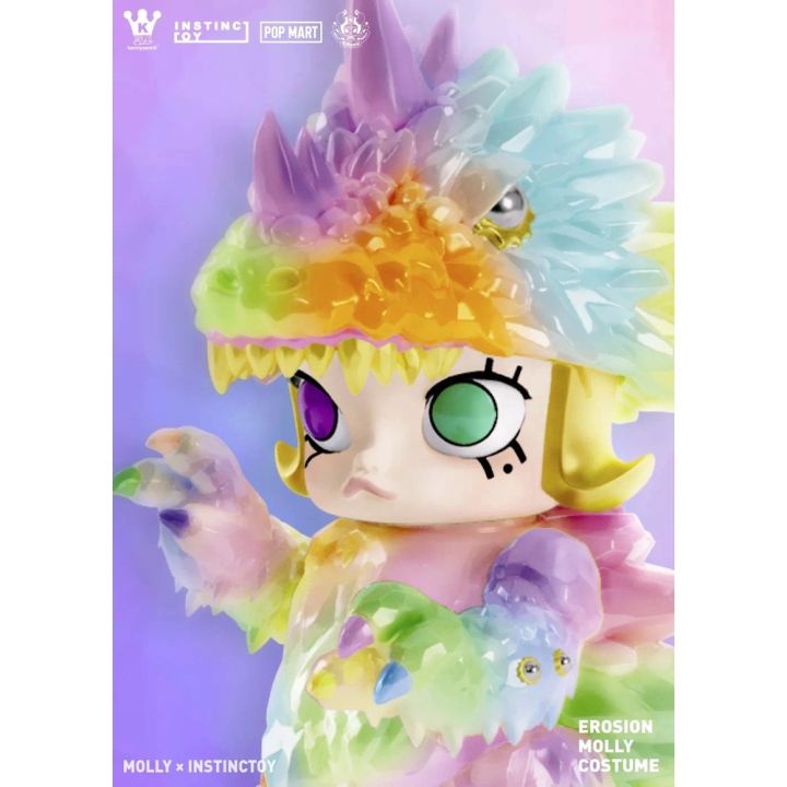 (ขายแยก) POPMART - Molly x Instinctoy - Erosion Molly Costume - Ice ...