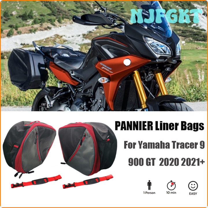 NJFGKT New For TRACER 900 GT Motorcycle Parts Liner Inner Luggage ...