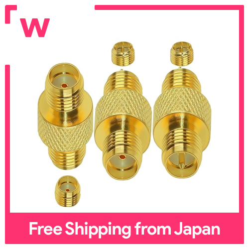 SMA Barrel Connector Kit TUOLNK SMA Female to Female Barrel Type RF ...