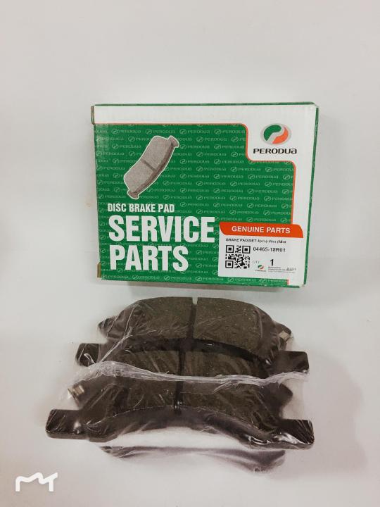 BRAKE PAD FRONT PERODUA VIVA,JUARA (100% ORIGINAL 04465-18R01) | Lazada