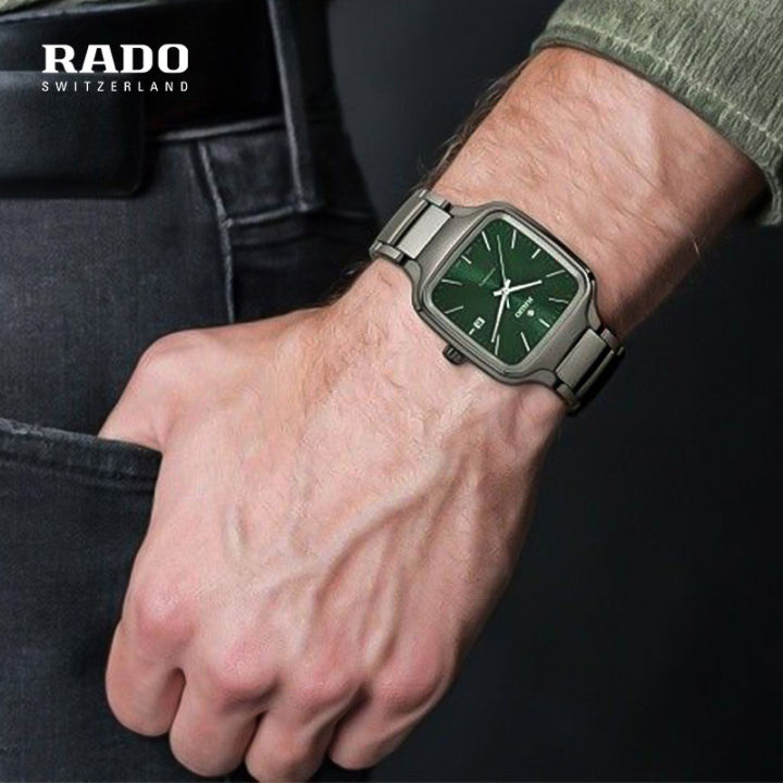 Rado Swiss radar watch true self series square watch plasma high-tech ...