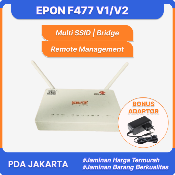 EPON ZTE UNO F477 MODEM ROUTER WIRELLES | Lazada Indonesia