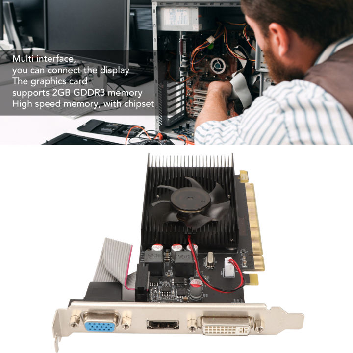 2GB Graphics Card Multi Interface Memory Capacity 2048MB HD6450 ...