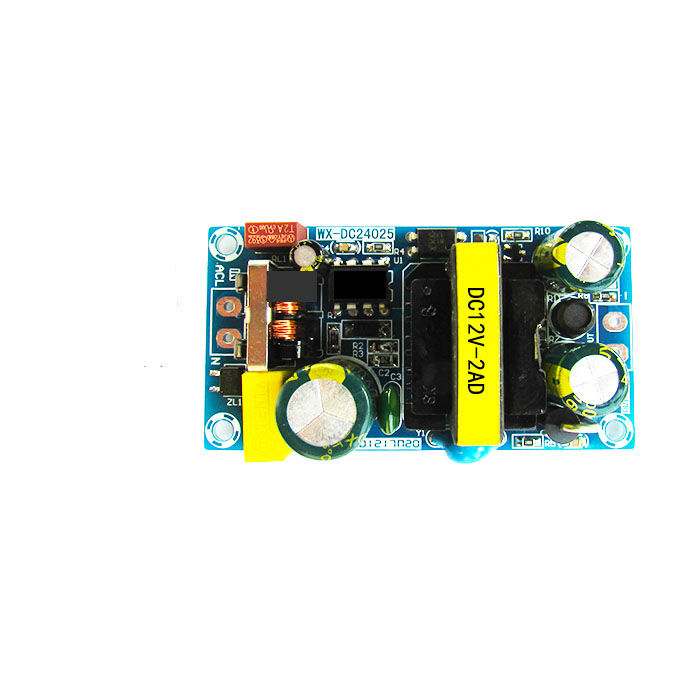 DC 12V 2A 24W Switching Power Supply Board AC-DC AC 110V 220V Turn To ...