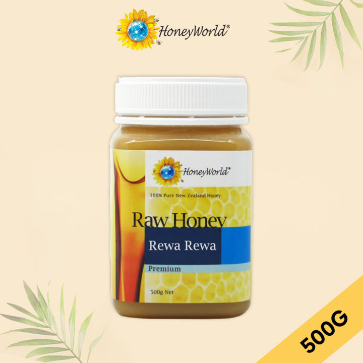 HoneyWorld Rewa Rewa Raw Honey 500g | Halal Certified | Product of New ...