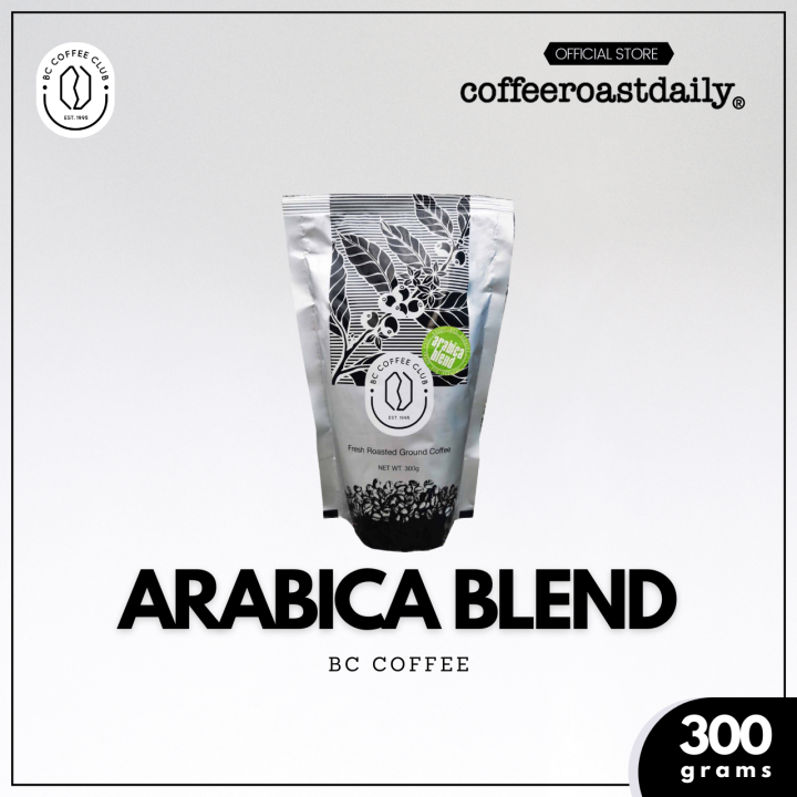 BC Coffee Club - ARABICA BLEND (Premium Roasted Coffee - 300g) | Lazada PH