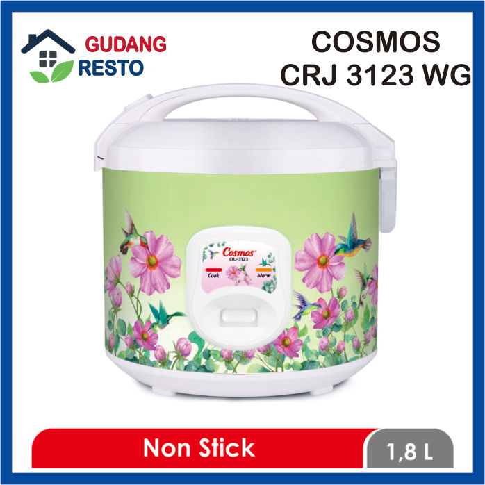 COSMOS CRJ 3123 Magiccom Rice Cooker 1,8 L Penanak Nasi CRJ3123 1.8 ...