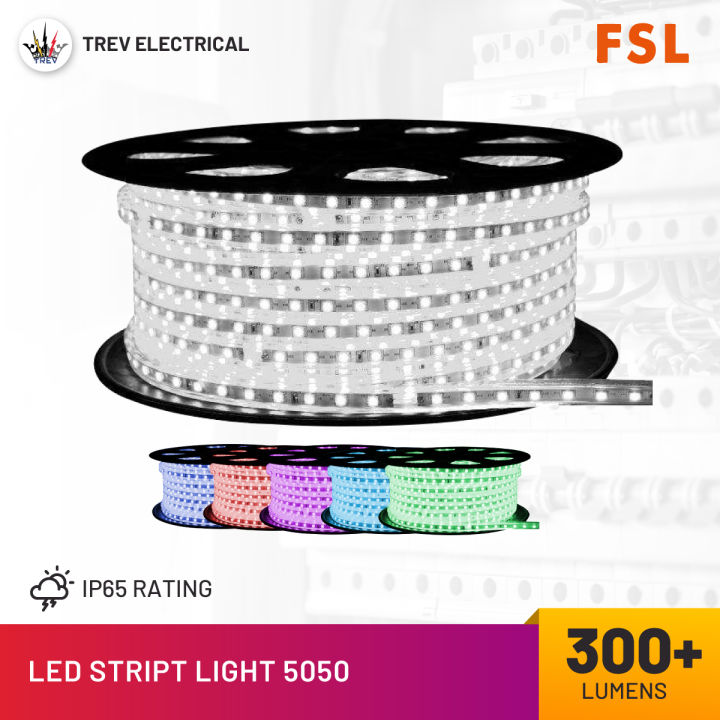 TREV FSL Strip Light 5050 with complete accessories | Lazada PH