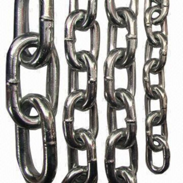 (3mm - 15mm) Galvanized Mild Steel Link Chain (1KG / Pack) | Lazada