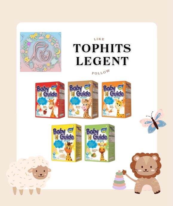 Tenten Baby Guide Rice Rusks Multi Flavor 36g | Lazada