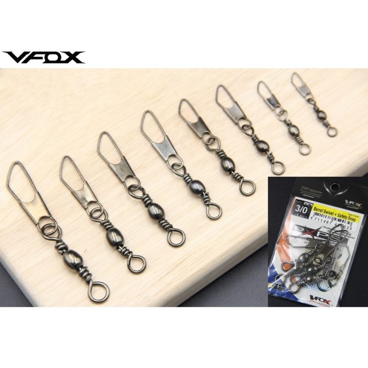 VFOX TSW BARREL SWIVEL + SAFETY SNAP Alat Pancing Kelili Pancing ...