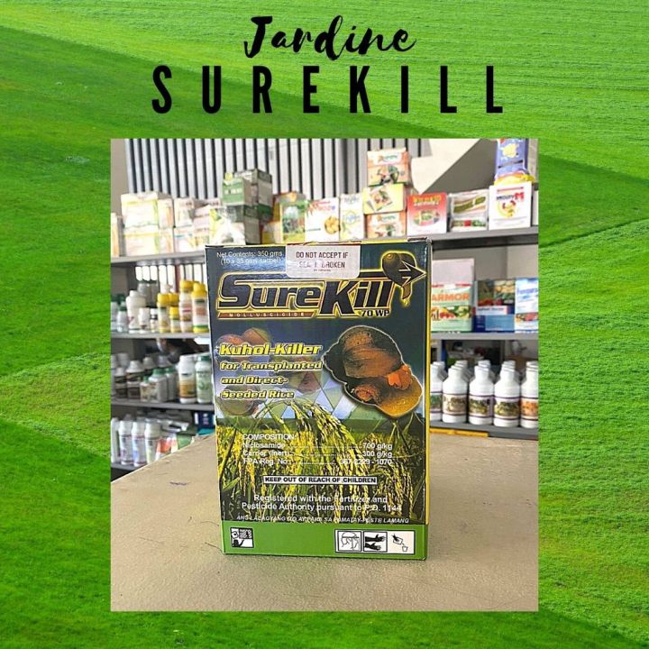 SUREKILL Molluscicide (KUHOL KILLER) inbox 35g x10 sachets | Lazada PH