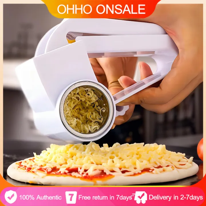Kitchen Professional-Grade Rotary Grater Manual Cheese Cutter with ...