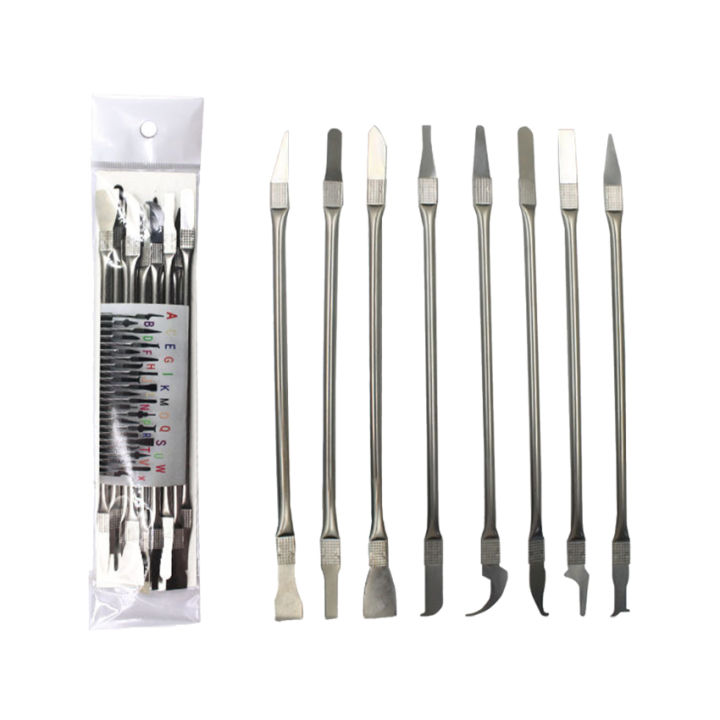 8pcs/set Glue removal knife for mobile phone repair, motherboard chip ...