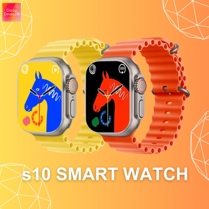 S10 ULTRA 2024 NEW QUALITY WEARABLE SMART WATCH | Lazada PH