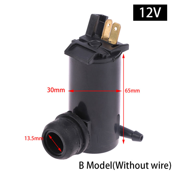 Lokei 12V Universal Car Glass Wiper Windshield Water Washer Pump Jet ...