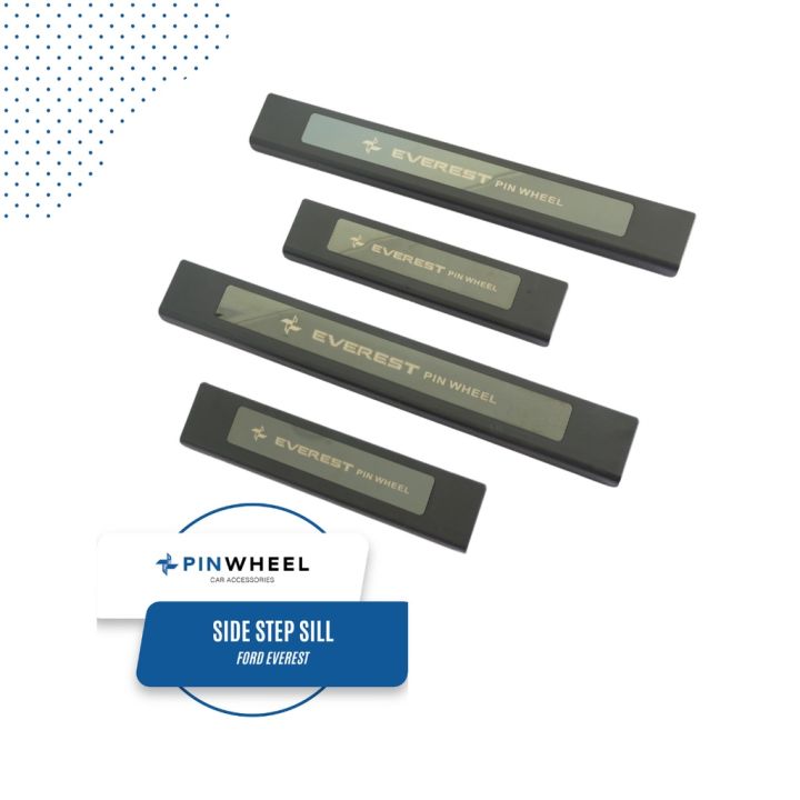 Ford Everest 2015-2021 Pinwheel Side Step Sill | Lazada PH