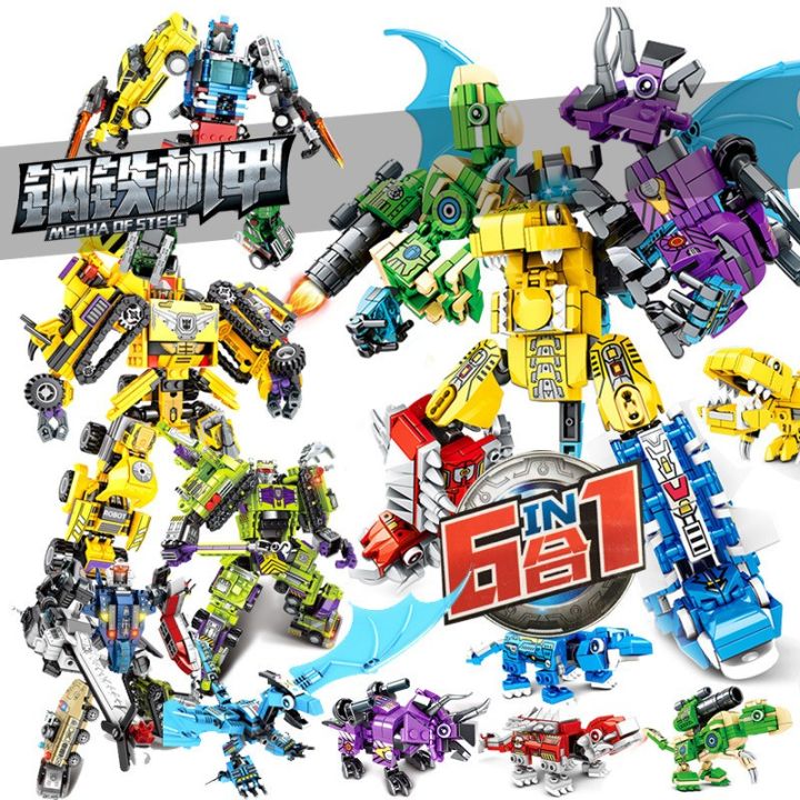 Sembo Transformers Robot Building Blocks Model 森宝积木变形金刚机器人积木玩具模型 | Lazada