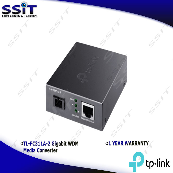 Tp-Link TL-FC311A-2 Gigabit WDM Media Converter | Lazada PH