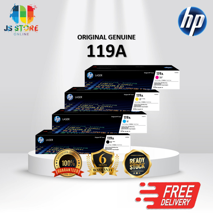 [FAST SHIP] HP 119A LaserJet Toner Cartridge HP W2090A W2091A W2092A ...