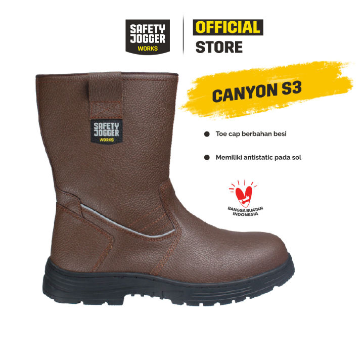 Sepatu Safety Jogger Canyon S3 Sepatu Proyek Boot Sepatu Pekerja Ujung ...