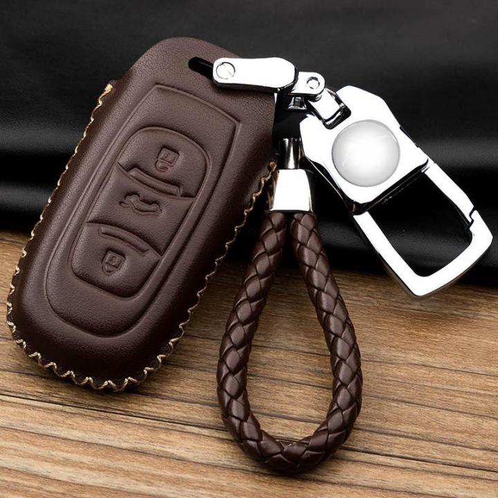 For Proton X70 Keyless Remote Car Key Leather Case Cover Car Key Cover ...