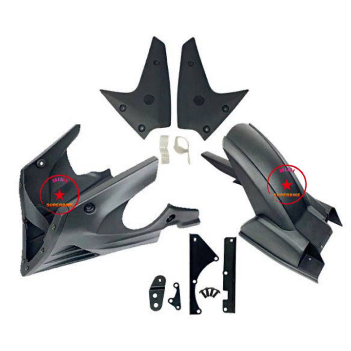 YAMAHA FZ150 FZ150i FZ V1 V2 V3 LOWER COVER REAR HUGGER FORK COVER BODY ...