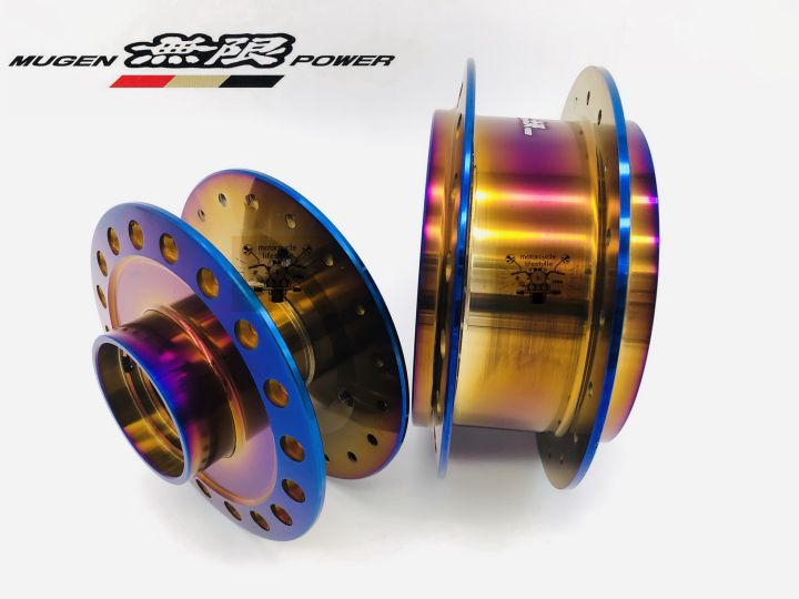 Motorcycle Hub Blue Titanium(XRM) | Lazada PH