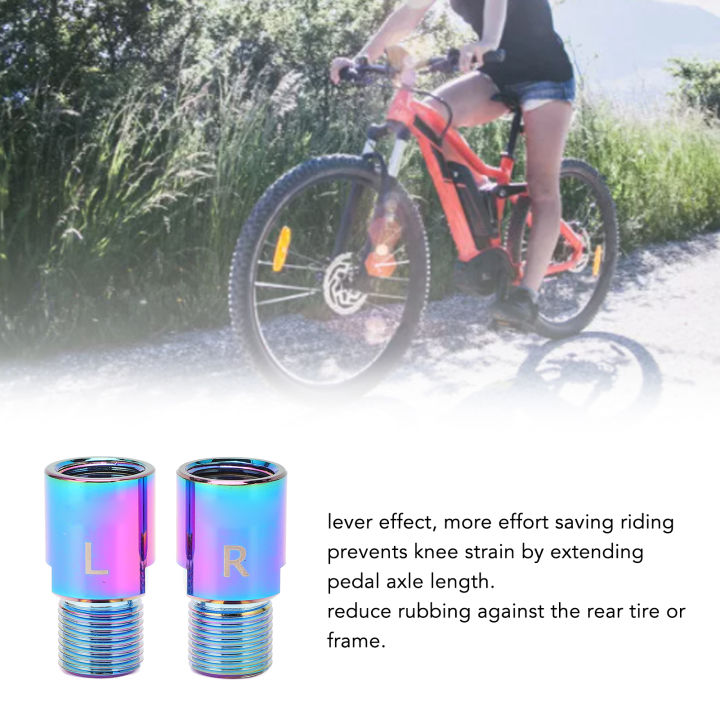 Bike Pedal Axle Extender Chromium Molybdenum Steel Reinforced Structure ...