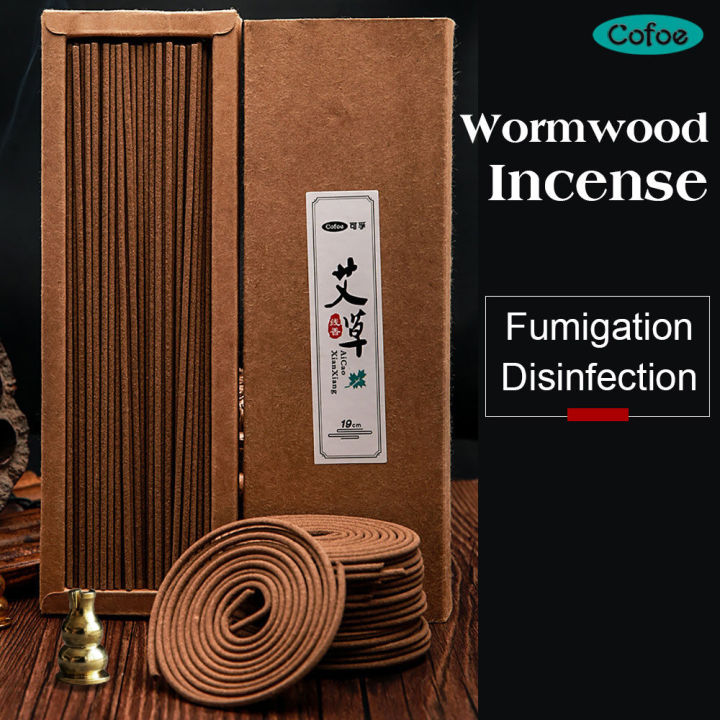 Cofoe Wormwood Joss Stick / Coil Incense Natural Herbs Fumigation ...