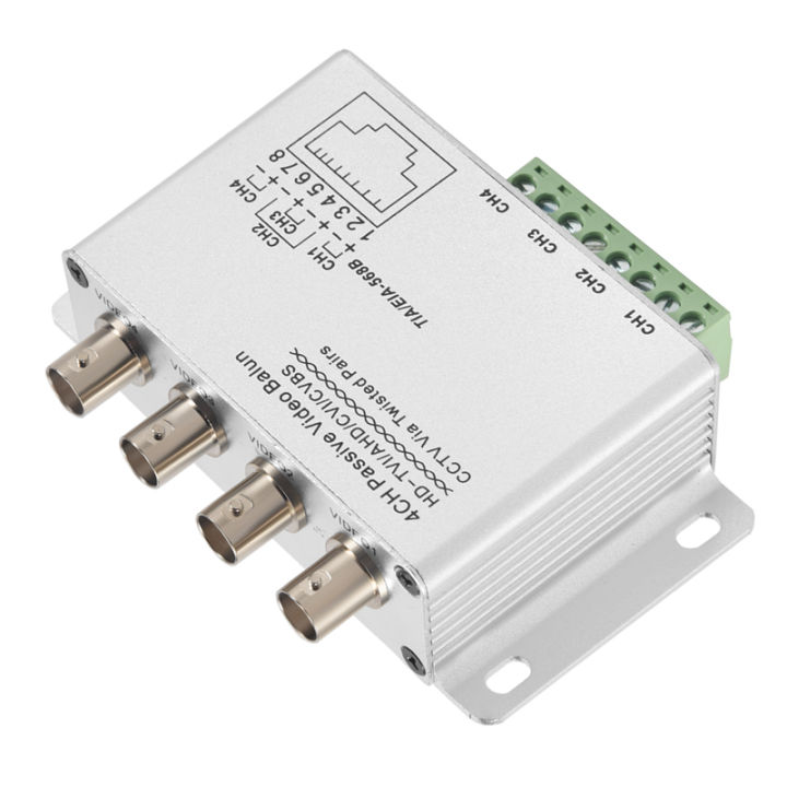 UTP 4 Channel Passive Video Balun Transceiver | Lazada PH