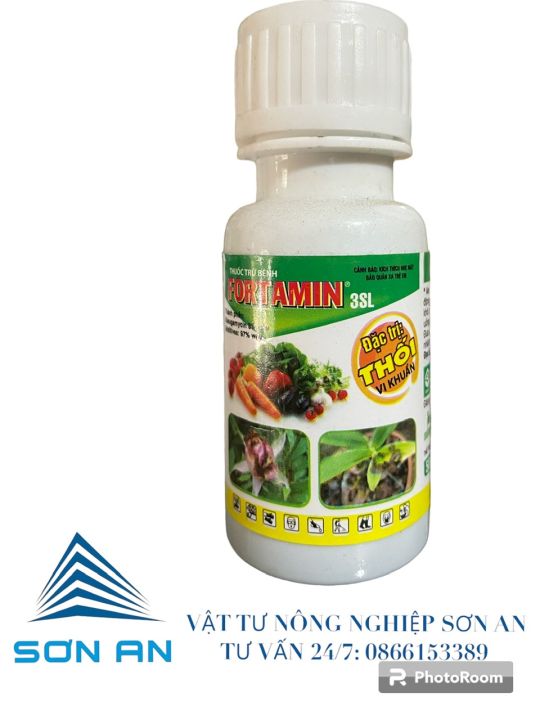 Thuốc trừ bệnh sinh học FORTAMIN 3SL, 50ml thuốc trừ bệnh thối nhũn ...