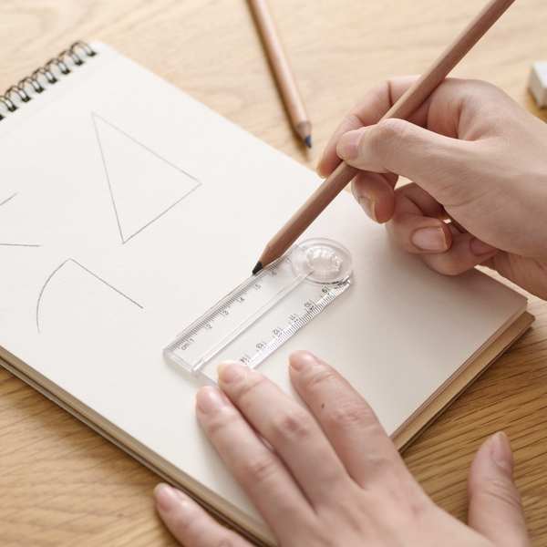 Japan MUJI MUJIABS plastic aluminum transparent ruler acrylic ...