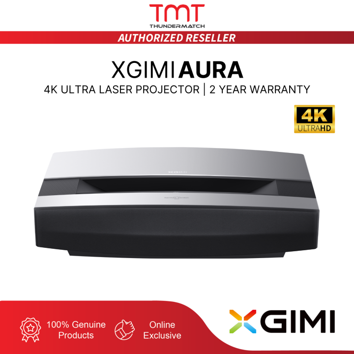 XGIMI Aura 4K UHD 2400 ANSI Sound by Harman Kardon dtsHD Dolby Audio ...