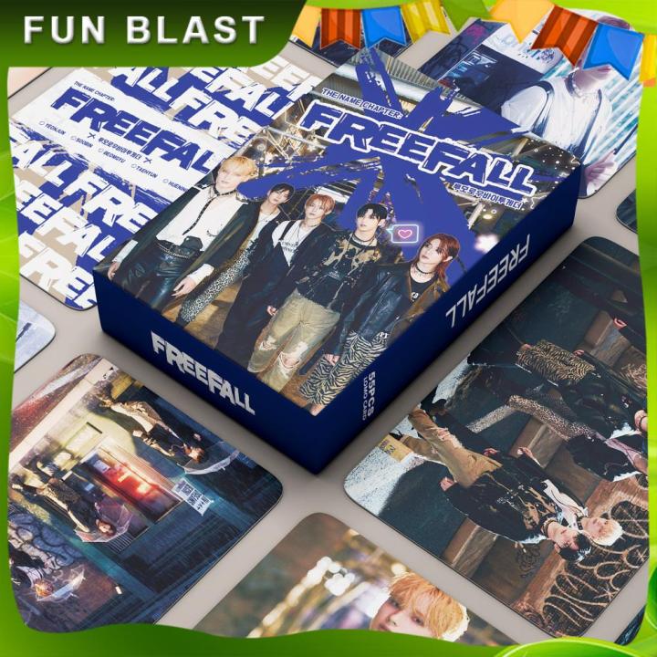 55pcs/box TXT Photocards TEMPTATION FREEZE Album LOMO Card Postcard ...