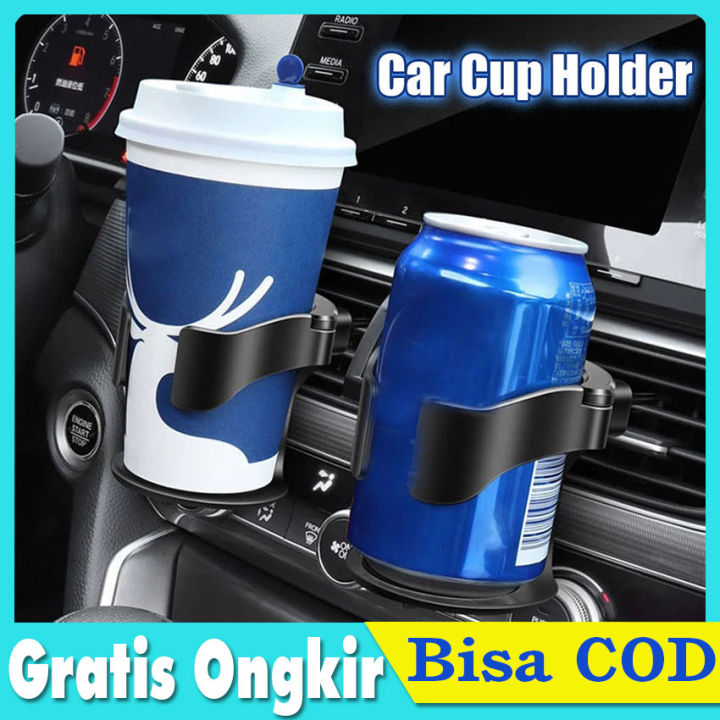 Car Cup Holder Mobil Tempat Botol Gelas Minuman Untuk AC Air Vent Mobil ...