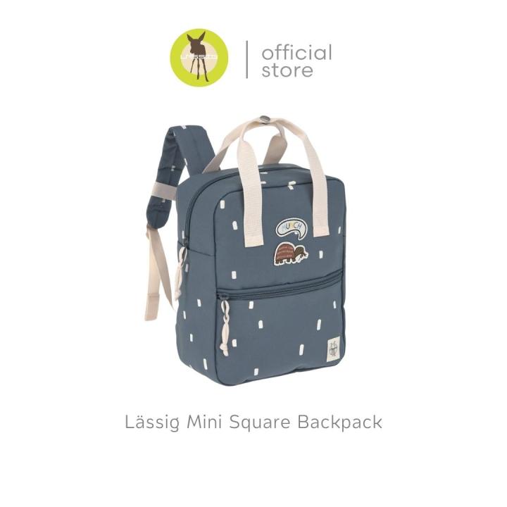 Lassig Mini Square Backpack กระเป๋าเป้เด็กมินิสแควร์แบ็คแพ็ค | Lazada.co.th