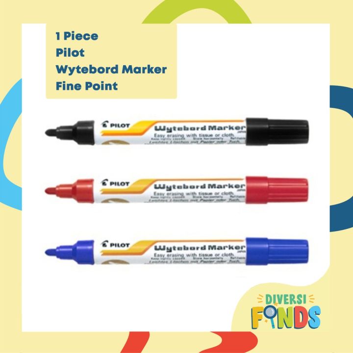 Pilot Wyteboard Whiteboard Marker Fine Point | Lazada PH