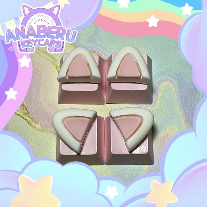 Cat ears pair keycaps | Lazada PH