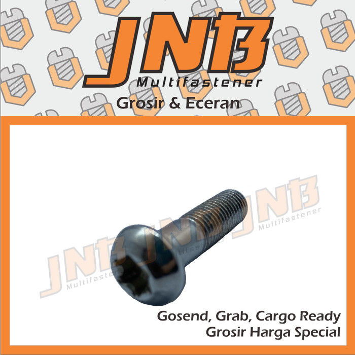 Baut Cakram L Bintang 8 x 25 Baut disc motor baud cakram baut piringan ...