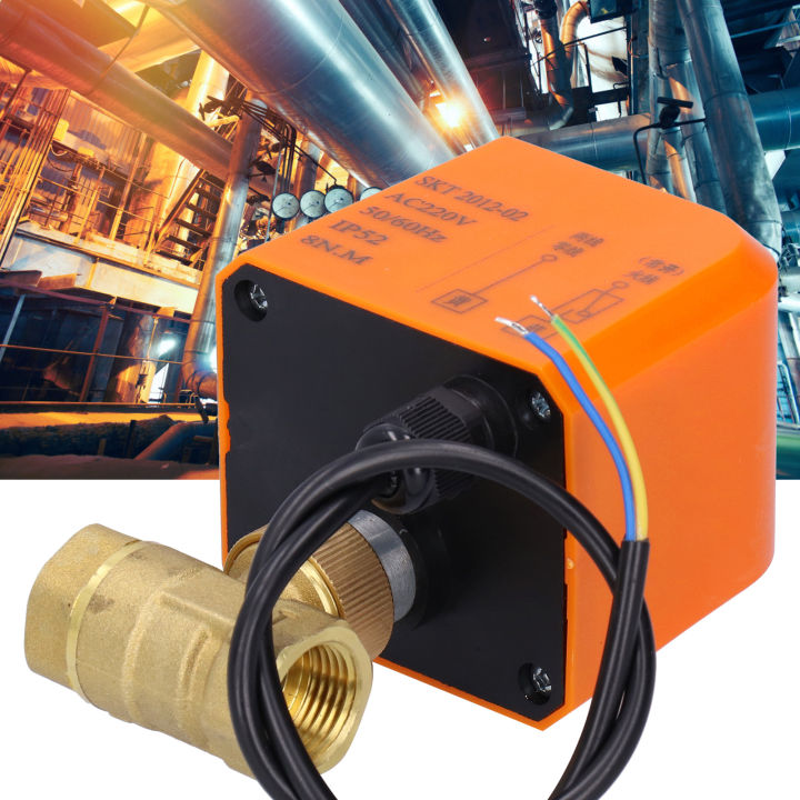 Ball Valve AC220V Electrical Valve Easy Installation for Refrigeration ...