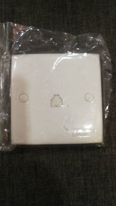MIND 2K Series 2K101-TEL Single RJ11 Telephone Outlet | Lazada